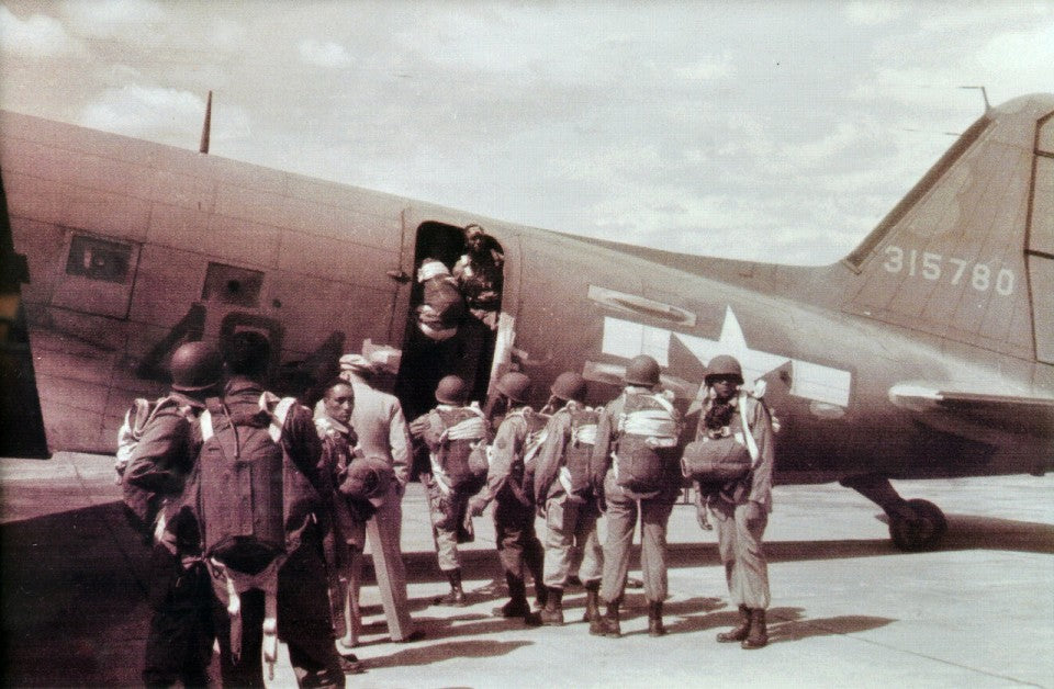 Military Affairs 🪖 - 555th Parachute Infantry Battalion: Jumping in...